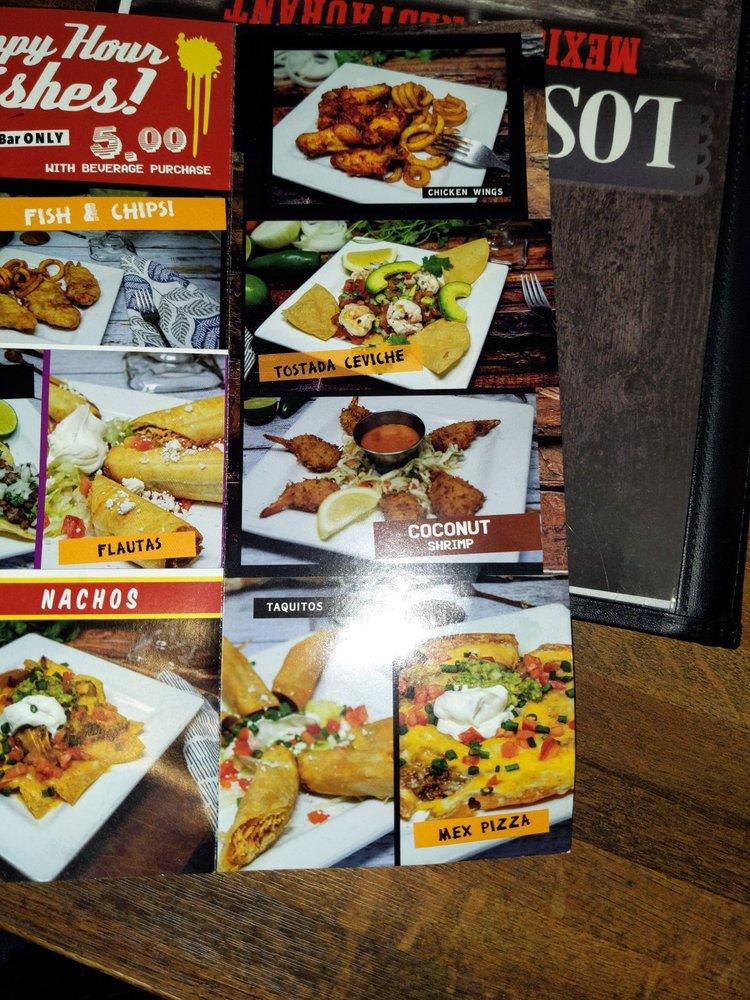 Menu at Los Dos Agaves restaurant, Canby
