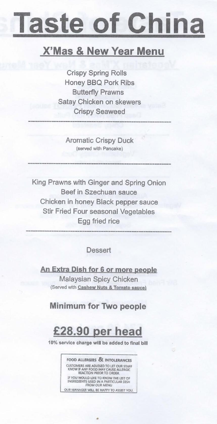 Menu at MUMBAIWALA restaurant, Harrow, 174 Station Rd