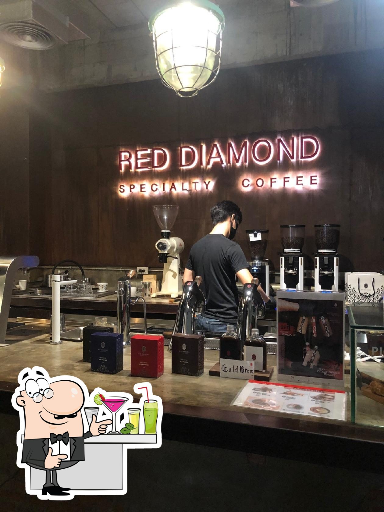Red Diamond Coffee Logo