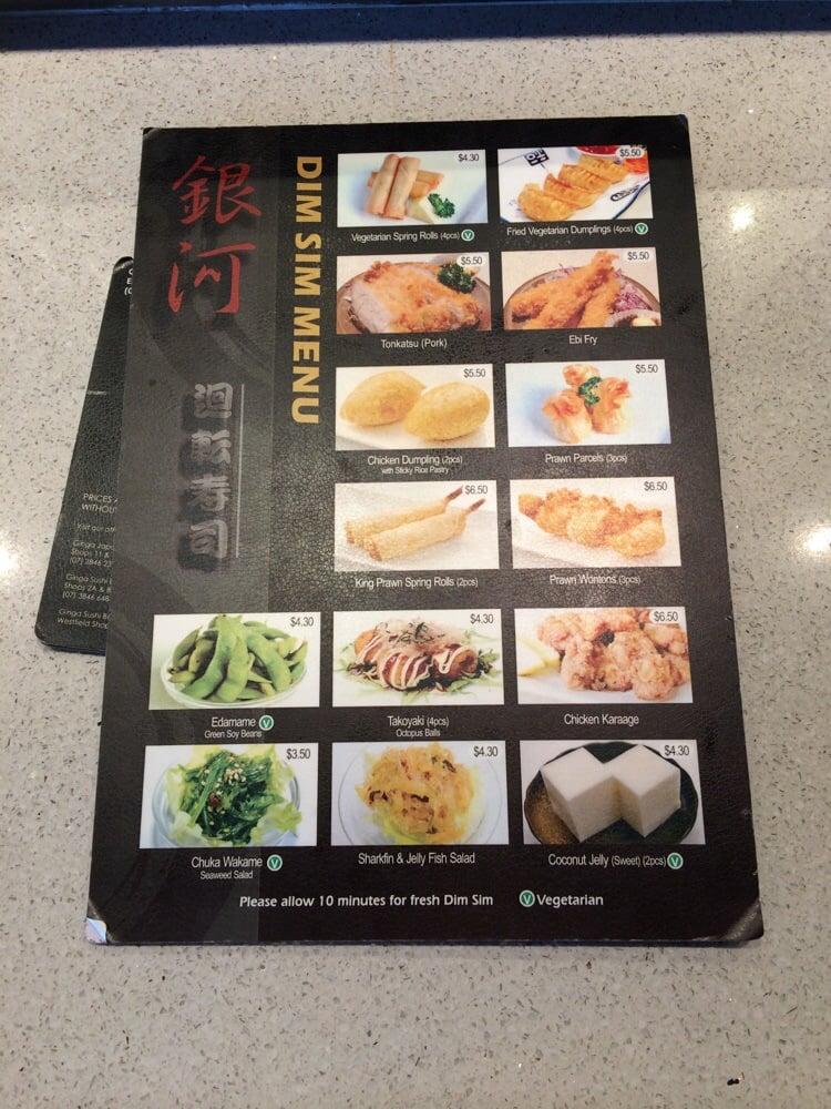 Menu at Ginga - Fortitude Valley restaurant, Fortitude Valley