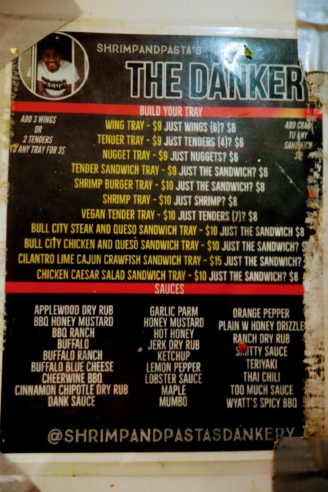 Menu at The Dankery restaurant, Durham, 704 Rigsbee Ave