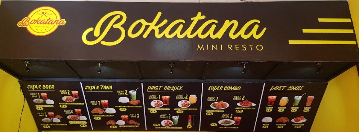 Menu at Bokatana Mini Resto (Tidung) restaurant, Makassar