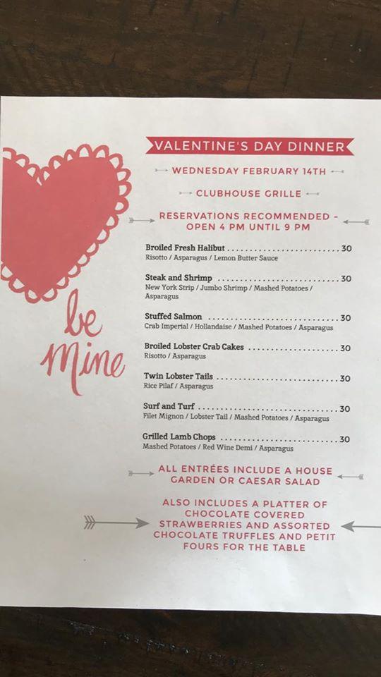 Menu at Restaurants at Leisure World, Leisure World