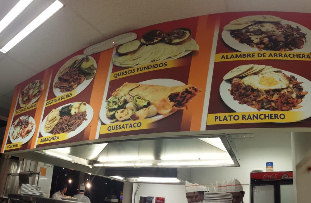 Menu at Los Tarascos restaurant, La Tijera, Av. Camino Real a Colima ...