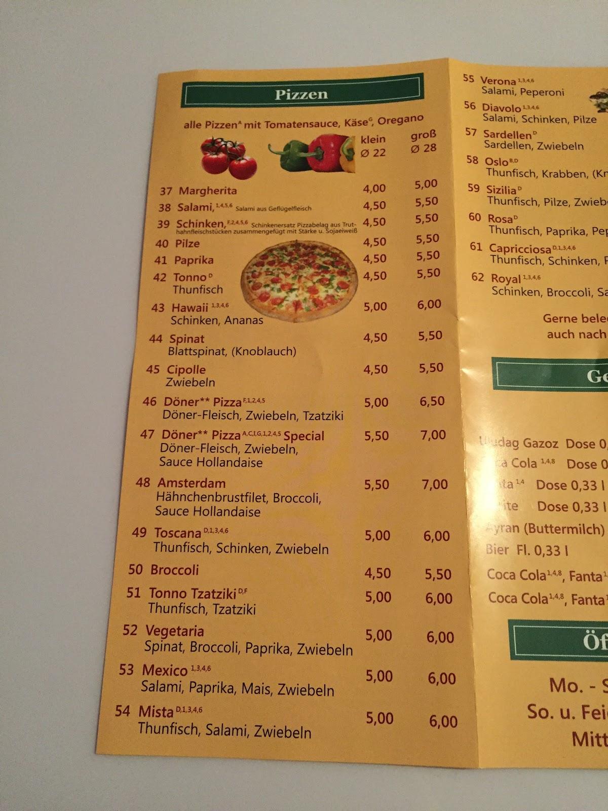 Pizza In Greven
