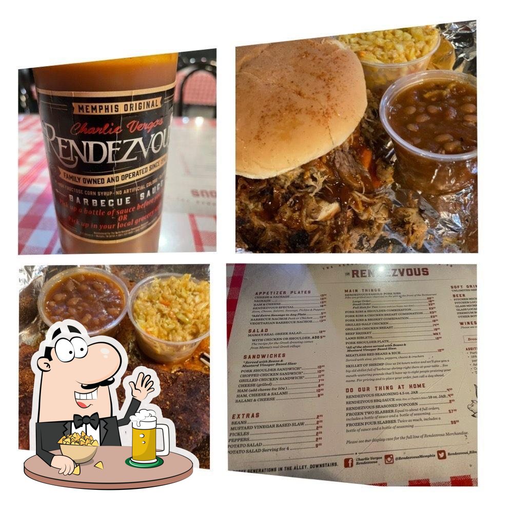 The Rendezvous, Memphis - Restaurant menu, prices and reviews