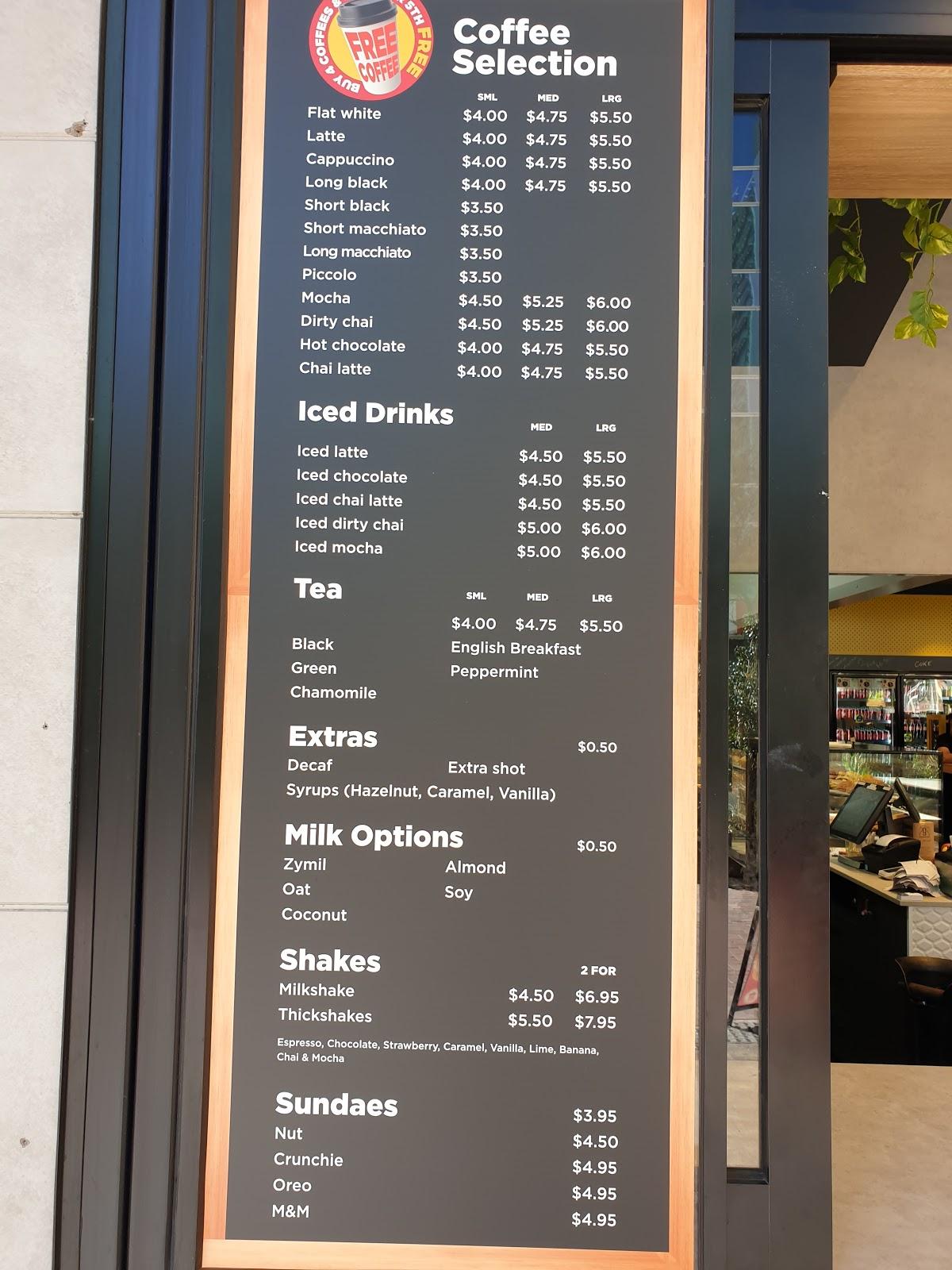 Menu at The Big Grill / Adelaide Convenience restaurant, Adelaide