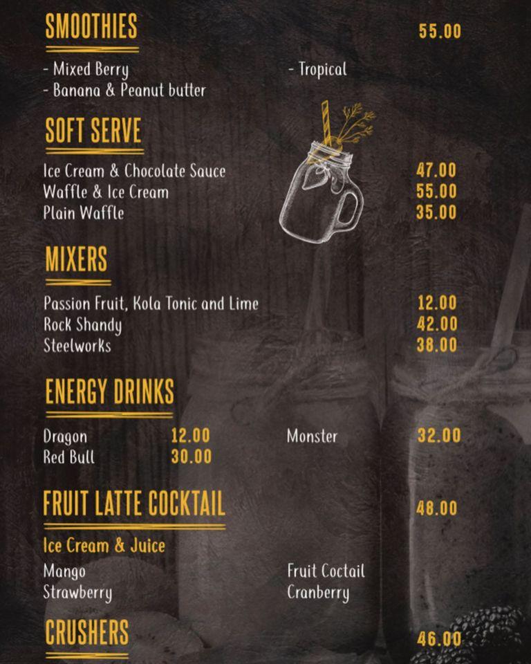 Menu at 2Moro's eat & drink Bistro cafe, Pretoria