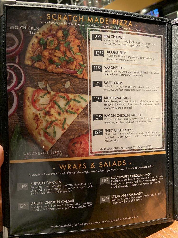 Menu at Flix Brewhouse restaurant, El Paso