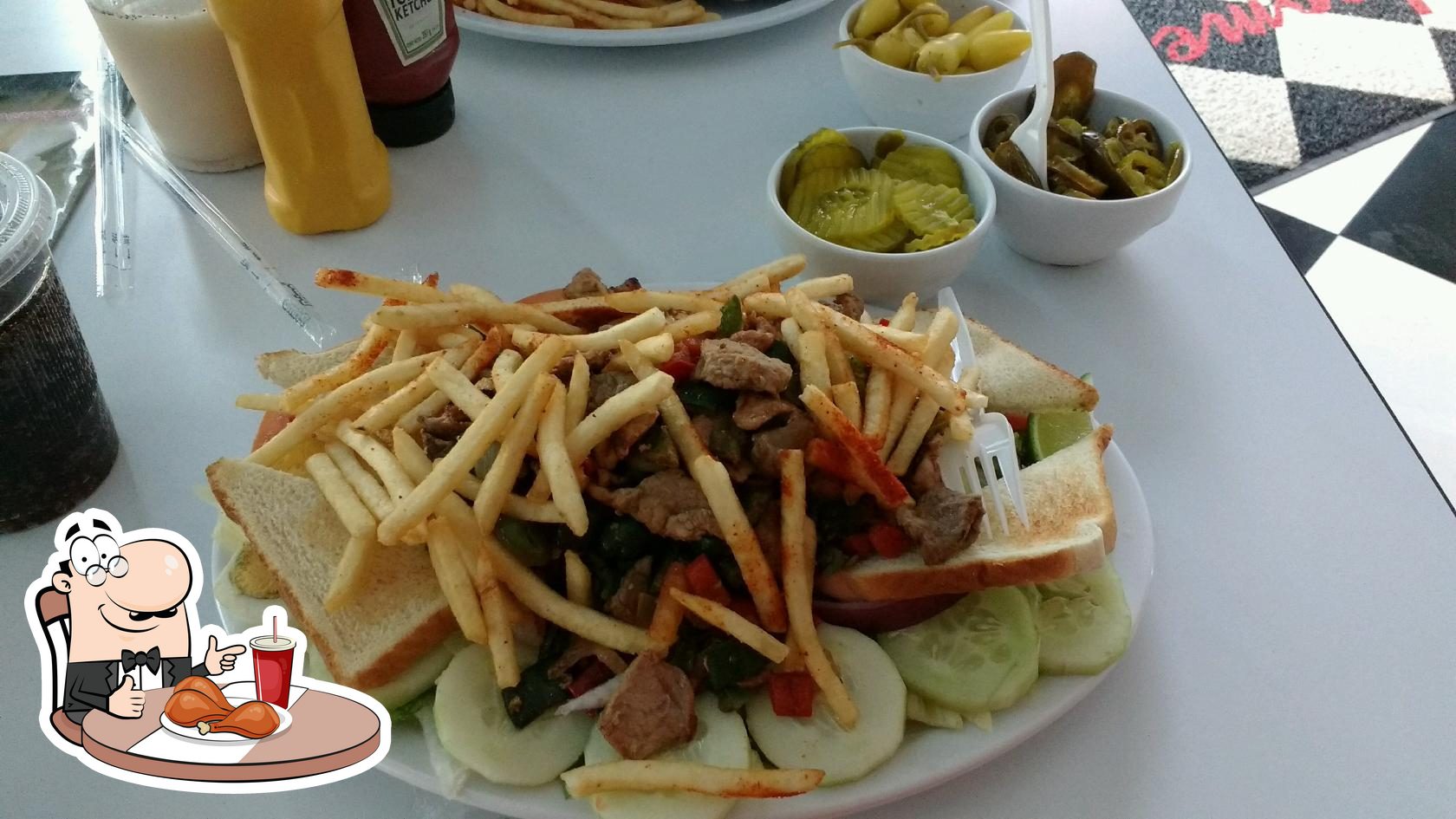 Restaurante Amerix Burger Convención, Aguascalientes, Av. Convención de ...