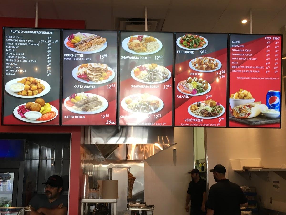 Menu at Restaurant Boustan, Longueuil, Boulevard Roland-Therrien