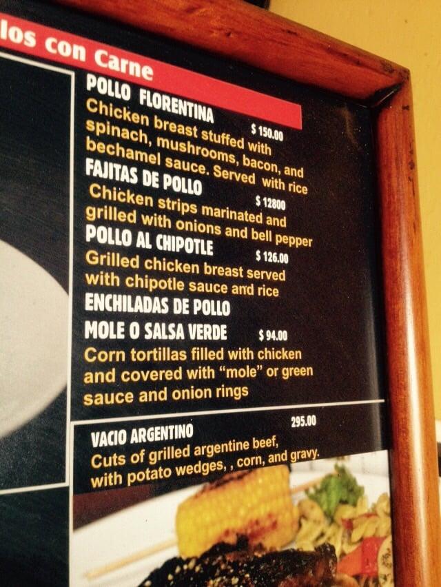 Menu at Restaurante Amaro, Merida, Calle 59 #507 Por 60 y 62