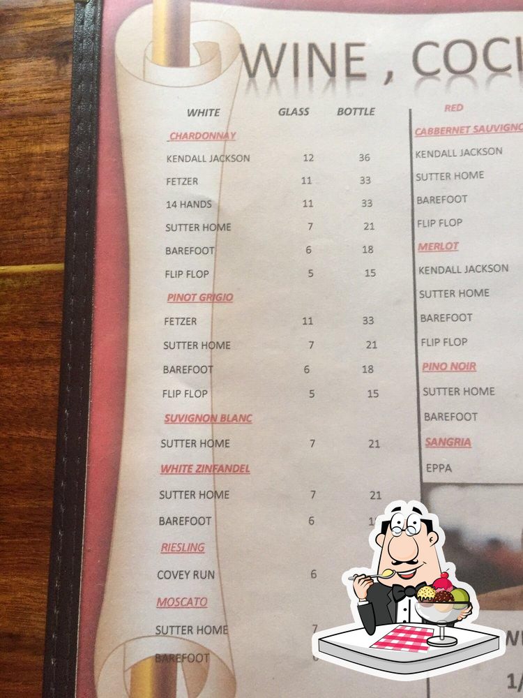 Parrilla Meo Mio's Sportsman Grill, Estados Unidos - Carta del ...