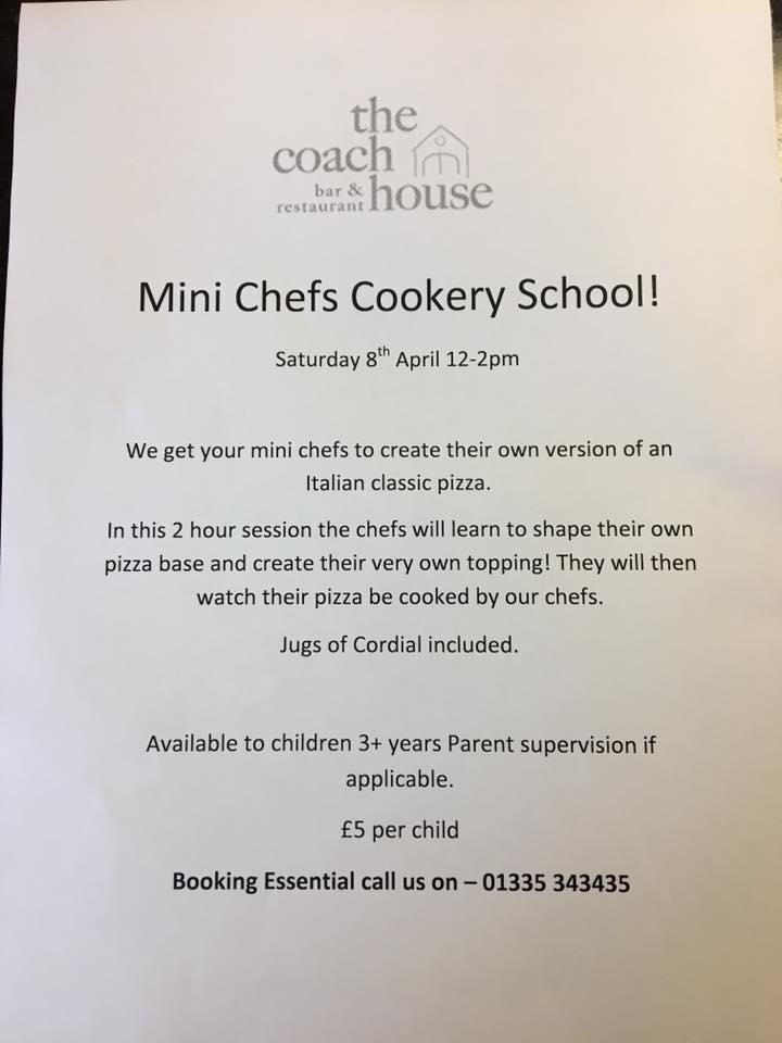 Menu at Coach House bar & restaurant, Ashbourne, Sandybrook