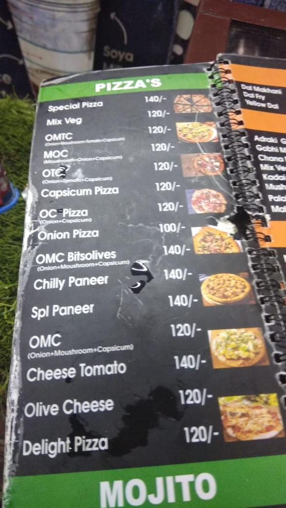 Menu at Soya cafe the family point, Hoshiarpur