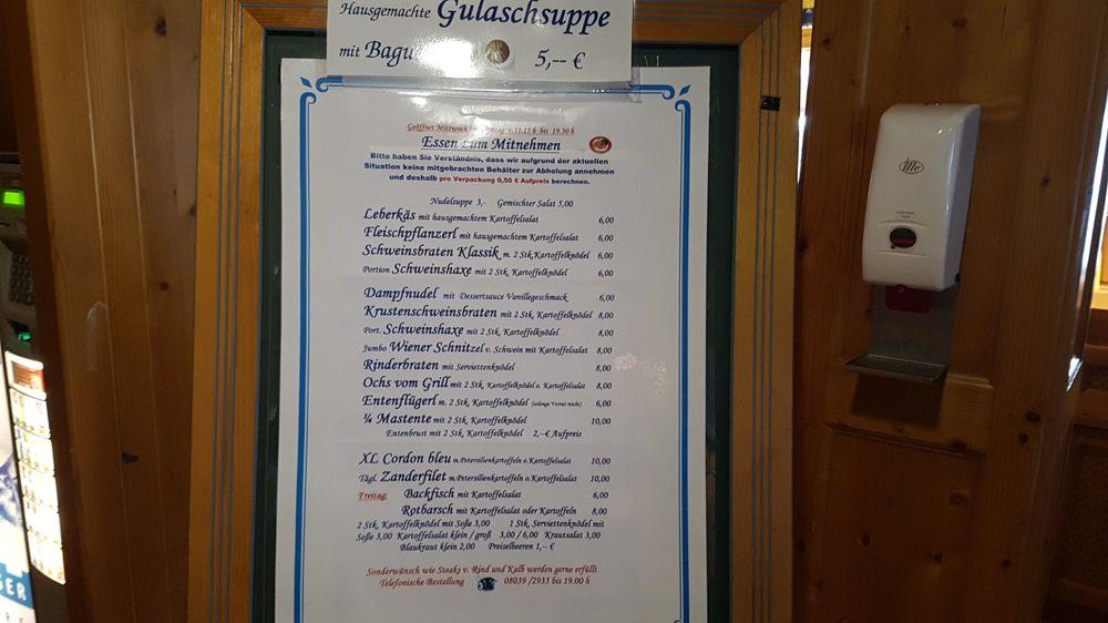 Speisekarte von Erlebnisgaststätte Erlensee restaurant, Schechen