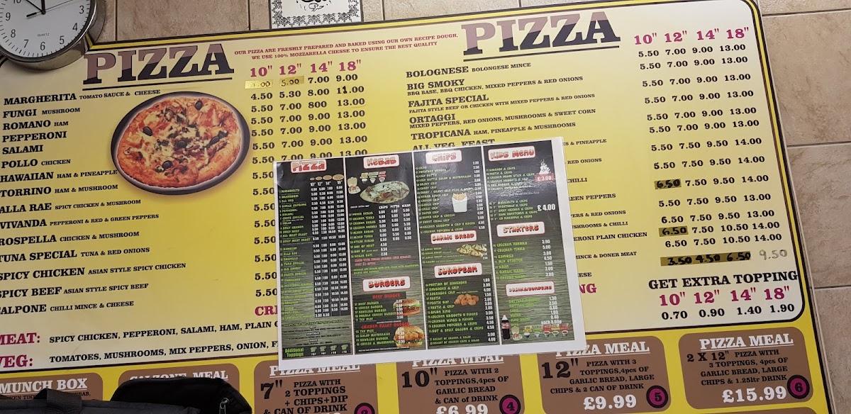 Menu at Spice House Lurgan fast food, Lurgan