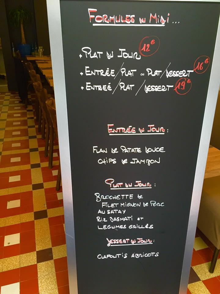 Menu at Le Restaurant, Toulouse