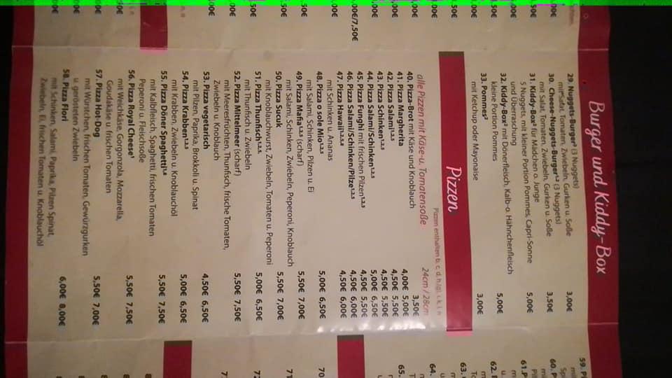 Menu at Altun Döner Wolkramshausen restaurant, Wolkramshausen