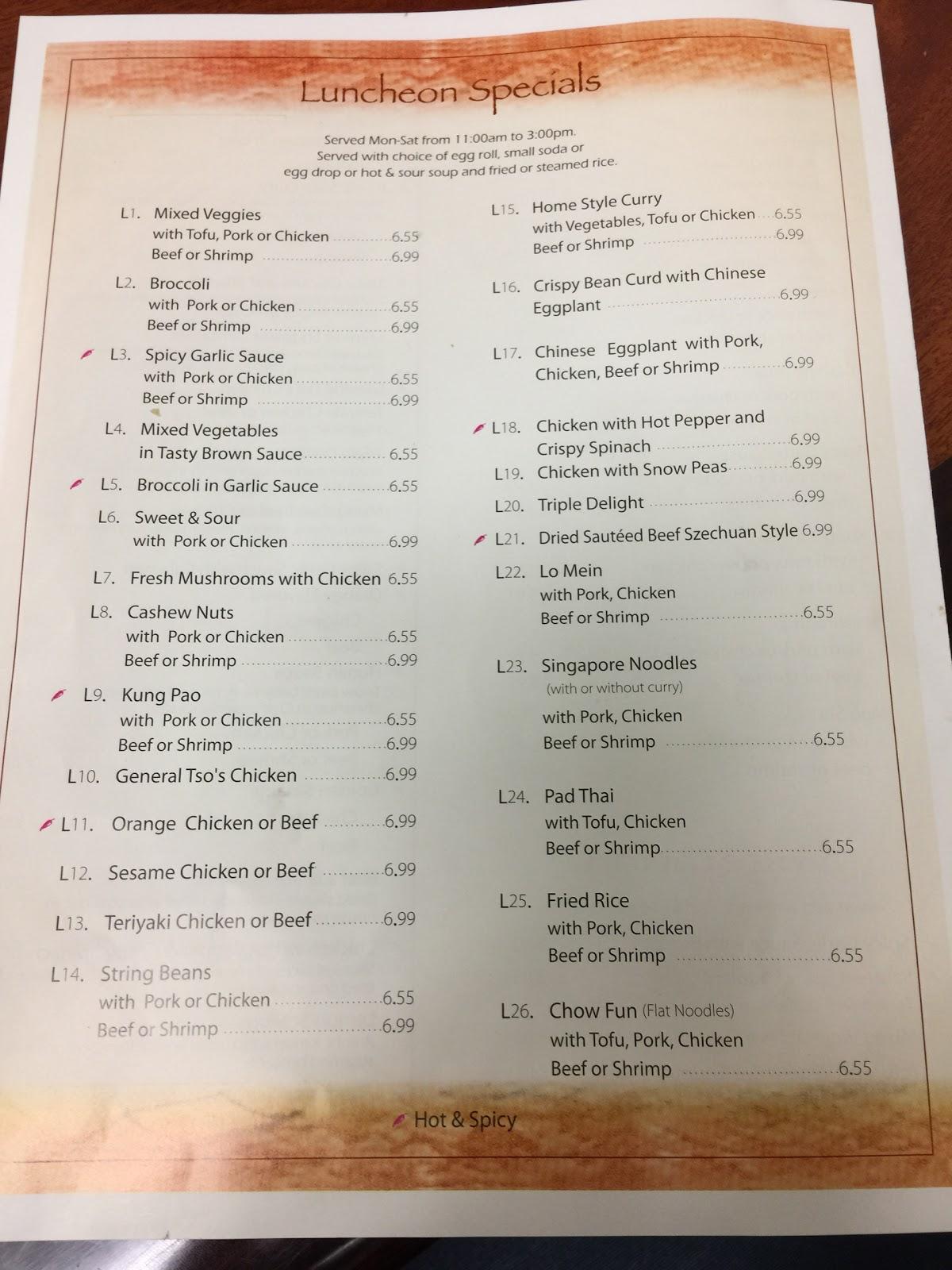 Menu at Sally's Kitchen restaurant, Fort Collins