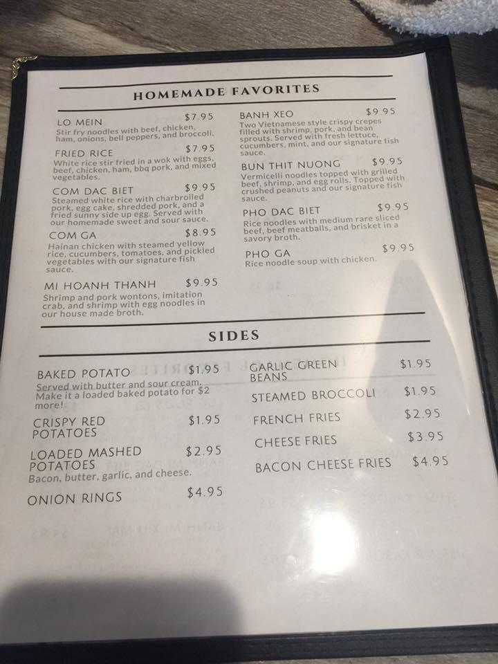 Menu at Spot House Restaurant and Bar, Florissant, Shopping Center