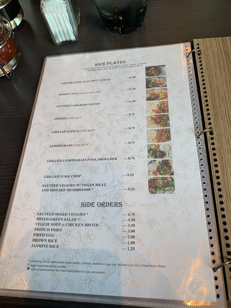 Menu at La Dalat Vietnamese Cuisine restaurant, Temple