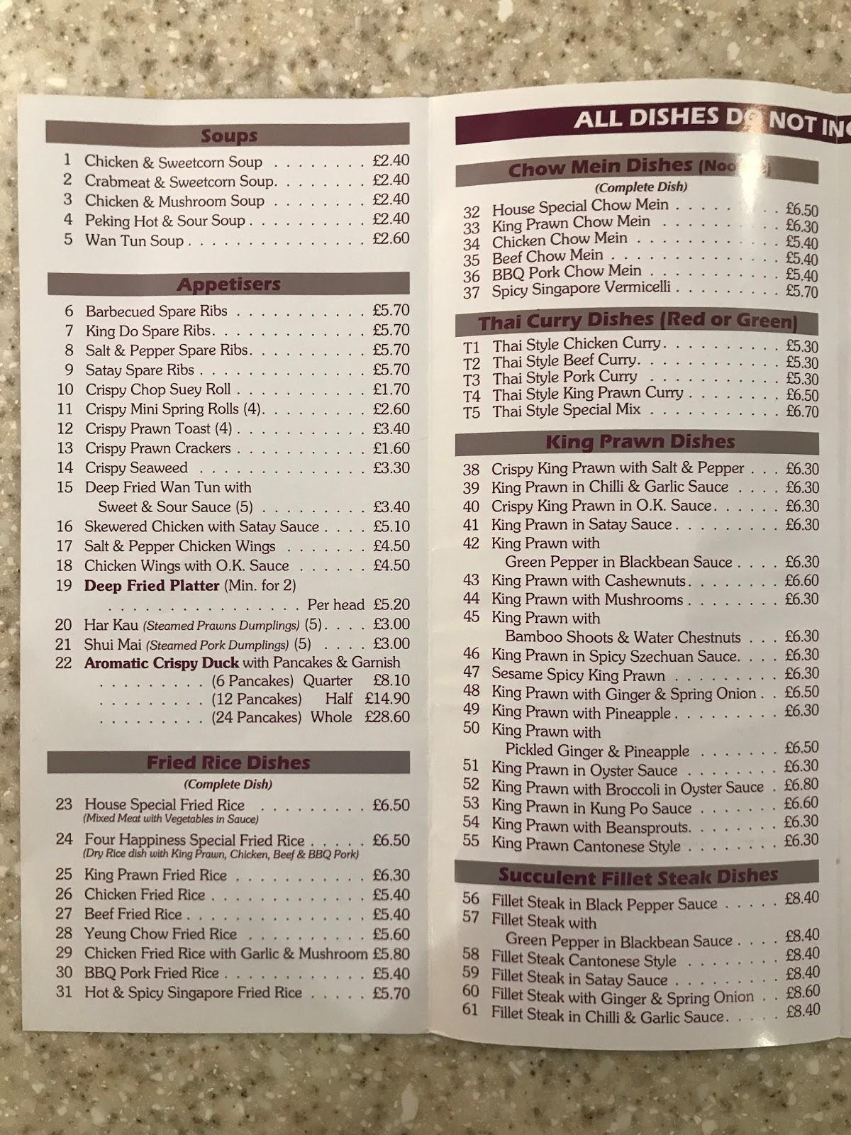 Menu at Lymm Fish & Chips fast food, Lymm