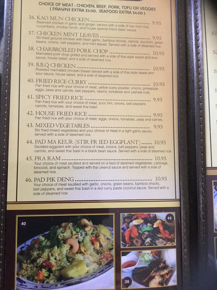 Menu at Pho Noodle House restaurant, Oroville