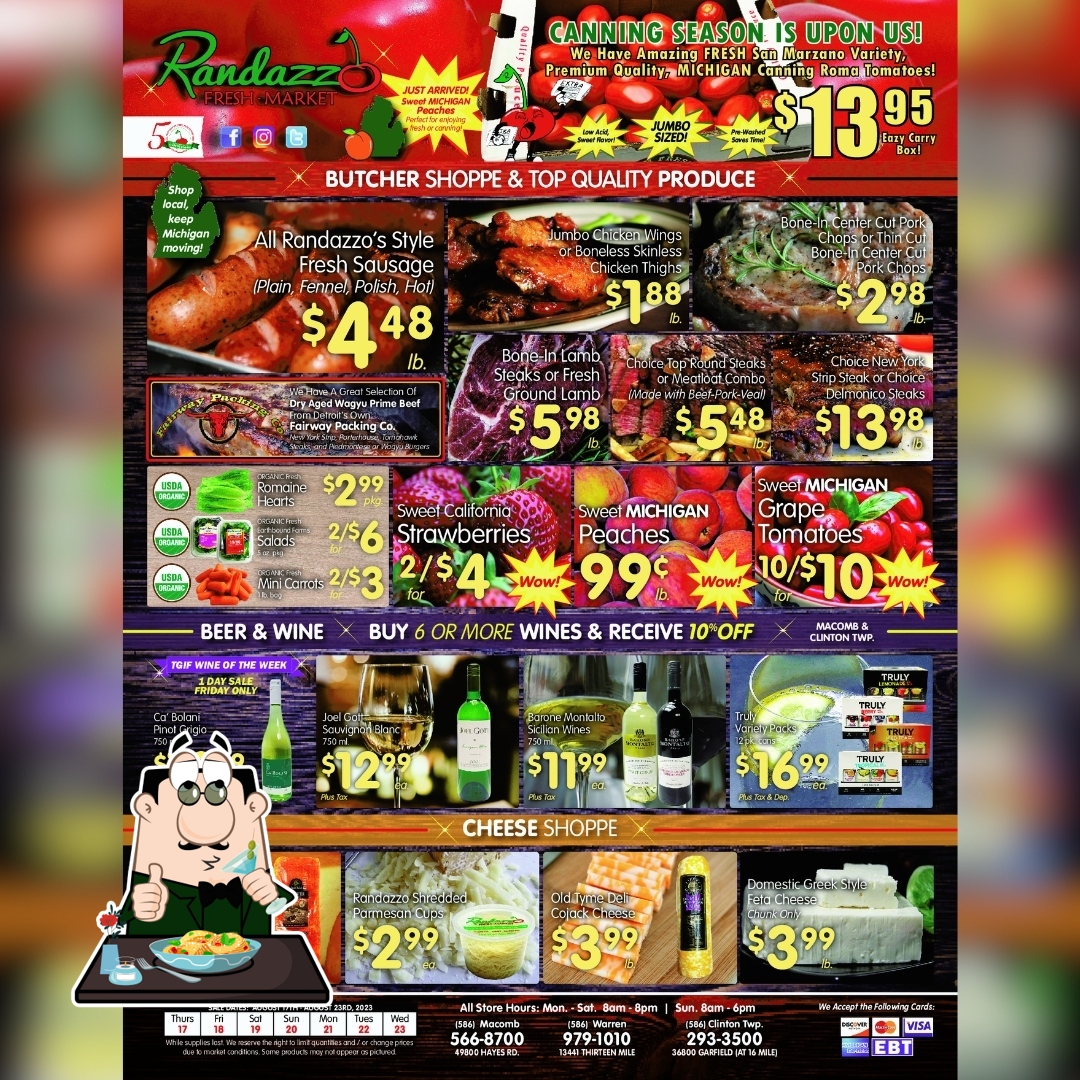 Randazzo Fresh Market, Macomb - Restaurant menu, prices and reviews