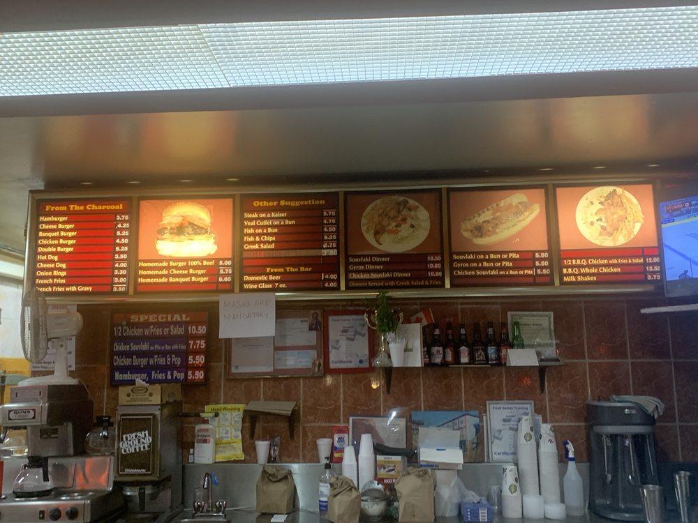 Menu at Square Boy restaurant, Toronto