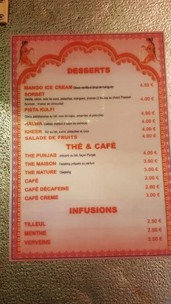 Menu at Supra Restaurant, Melun