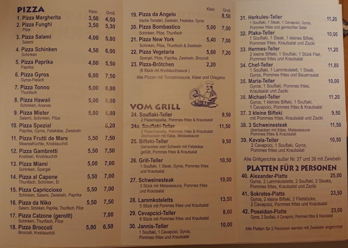 Speisekarte von Herkules-Grill steakhaus, Hamm, Römerstraße 34