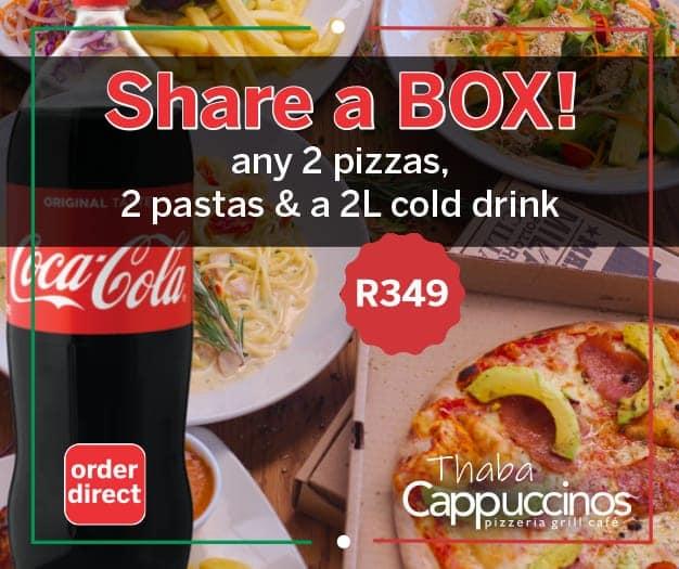 Menu at Cappuccinos restaurant, Thabazimbi, Cappuccinos Thaba Mall Shop ...