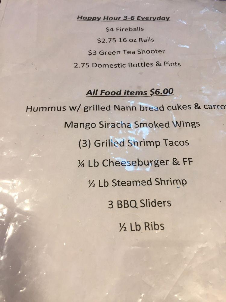 Menu at 28th St. Pit-n-Pub, Ocean City