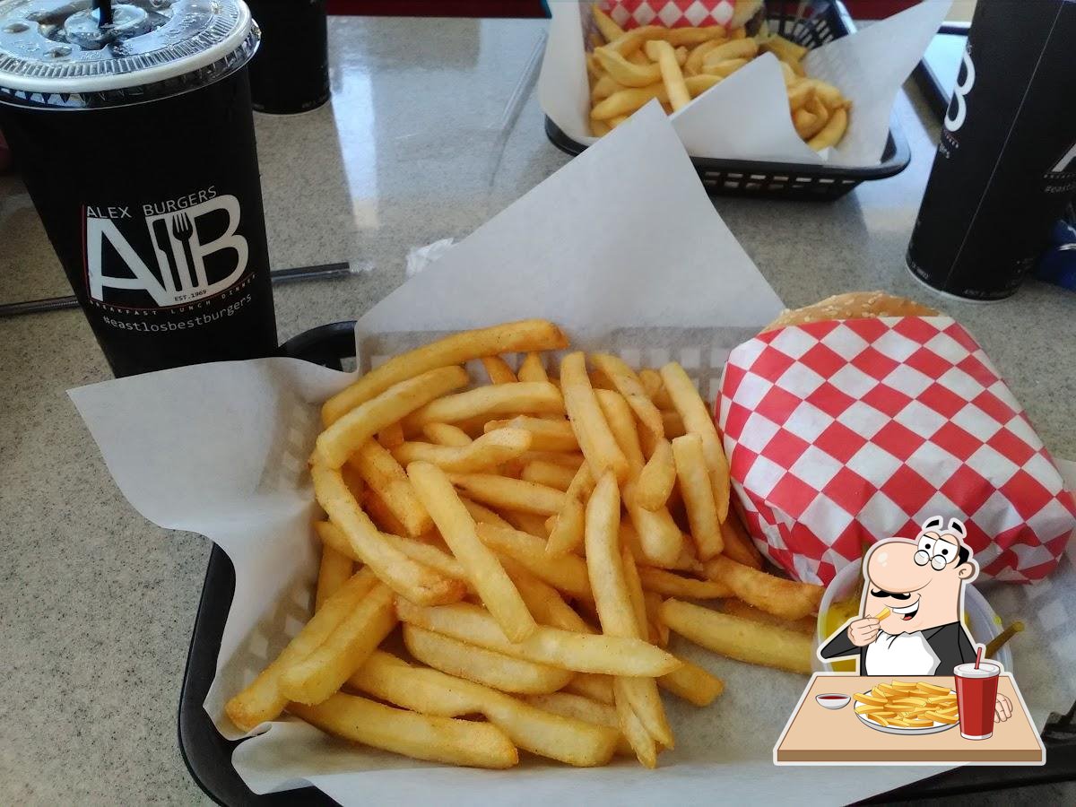 Alex Burgers, 4767 E Olympic Blvd in Los Angeles - Restaurant menu and ...