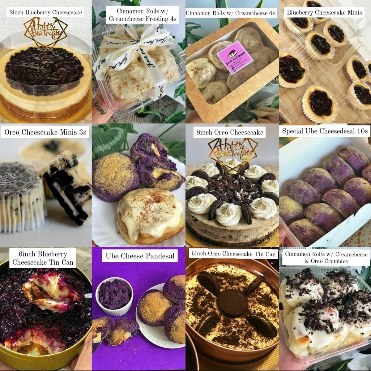 Menu at Grace's Sweet Delights desserts, Trece Martires