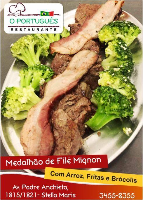 Menu em O Português restaurante, Peruíbe, Av. Padre Anchieta