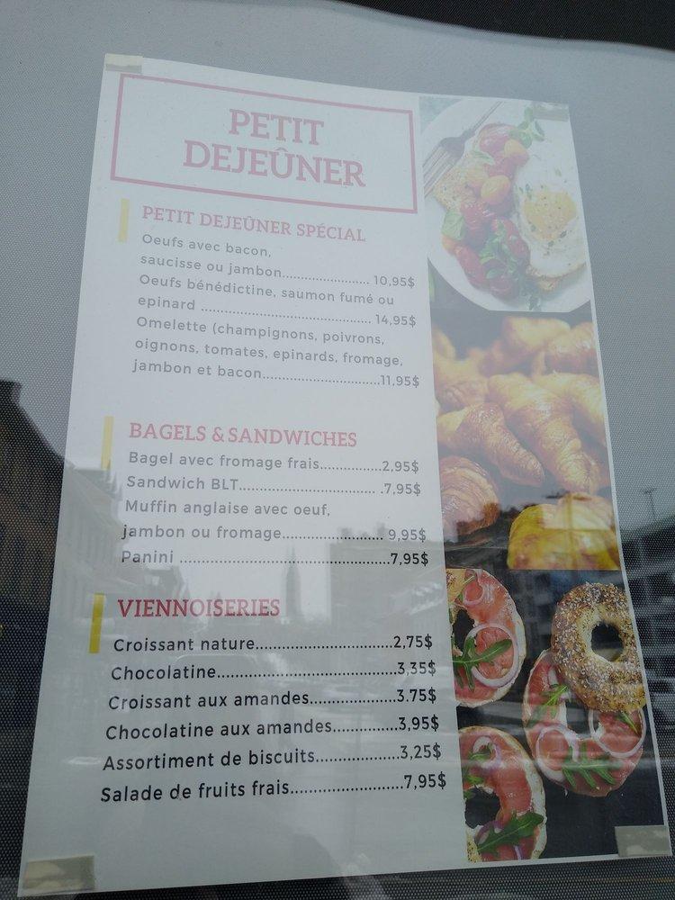 Menu at Casa di Moni Café and Gelato, Ottawa