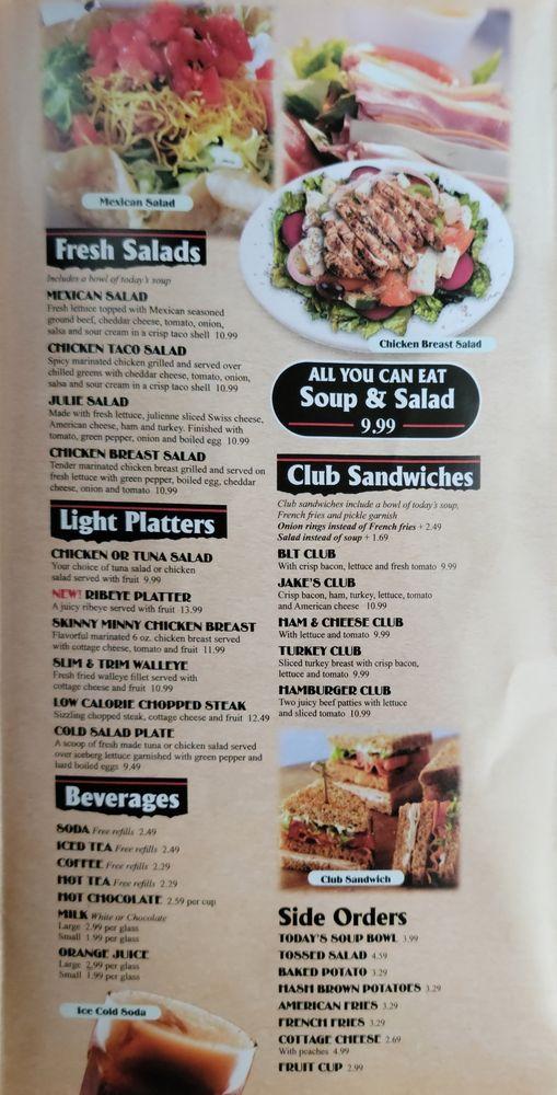 Menu at Country Kitchen restaurant, Taylorville, 1025 W Spresser St