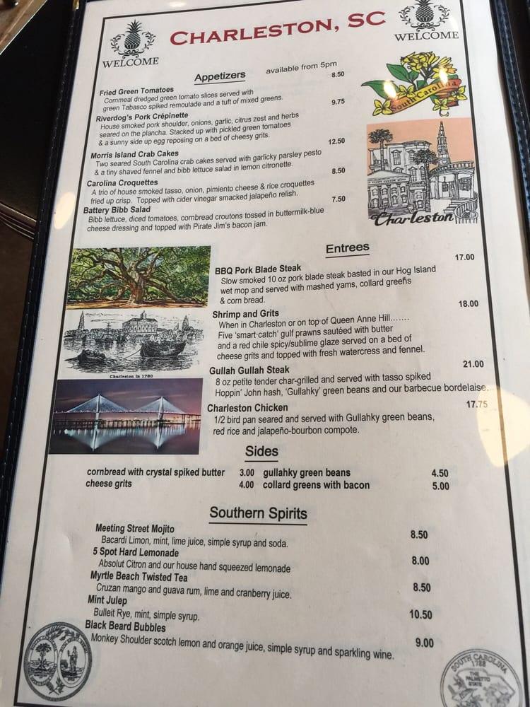 Menu at 5 Spot restaurant, Seattle