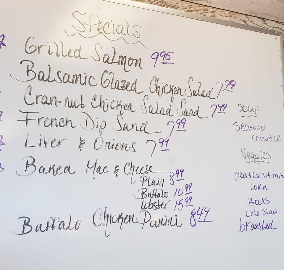 Menu at Somerset Grille restaurant, Somerset