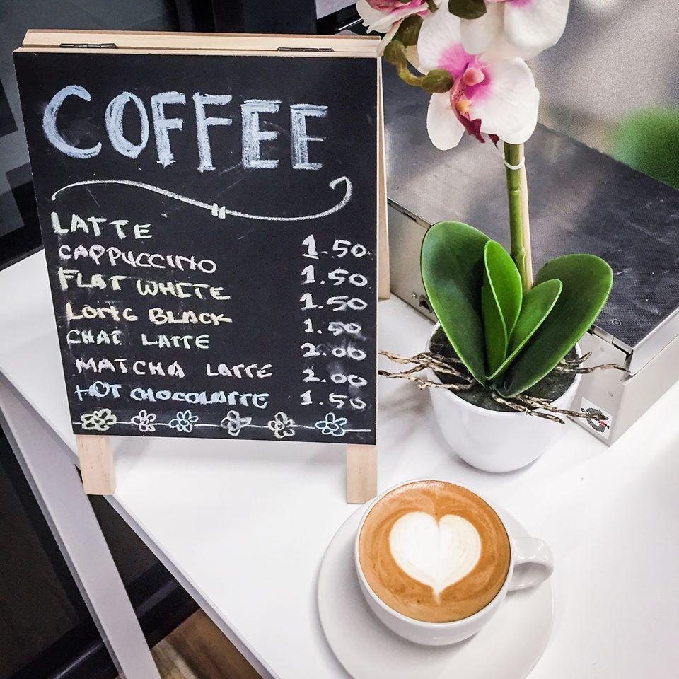 Menu at Study Press Café cafe, Docklands