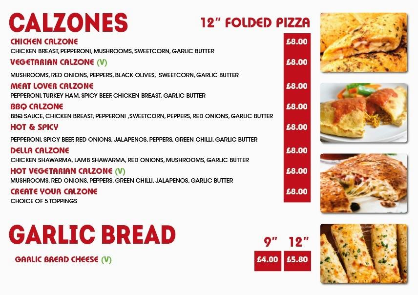 Menu at Corner Hut restaurant, Leeds