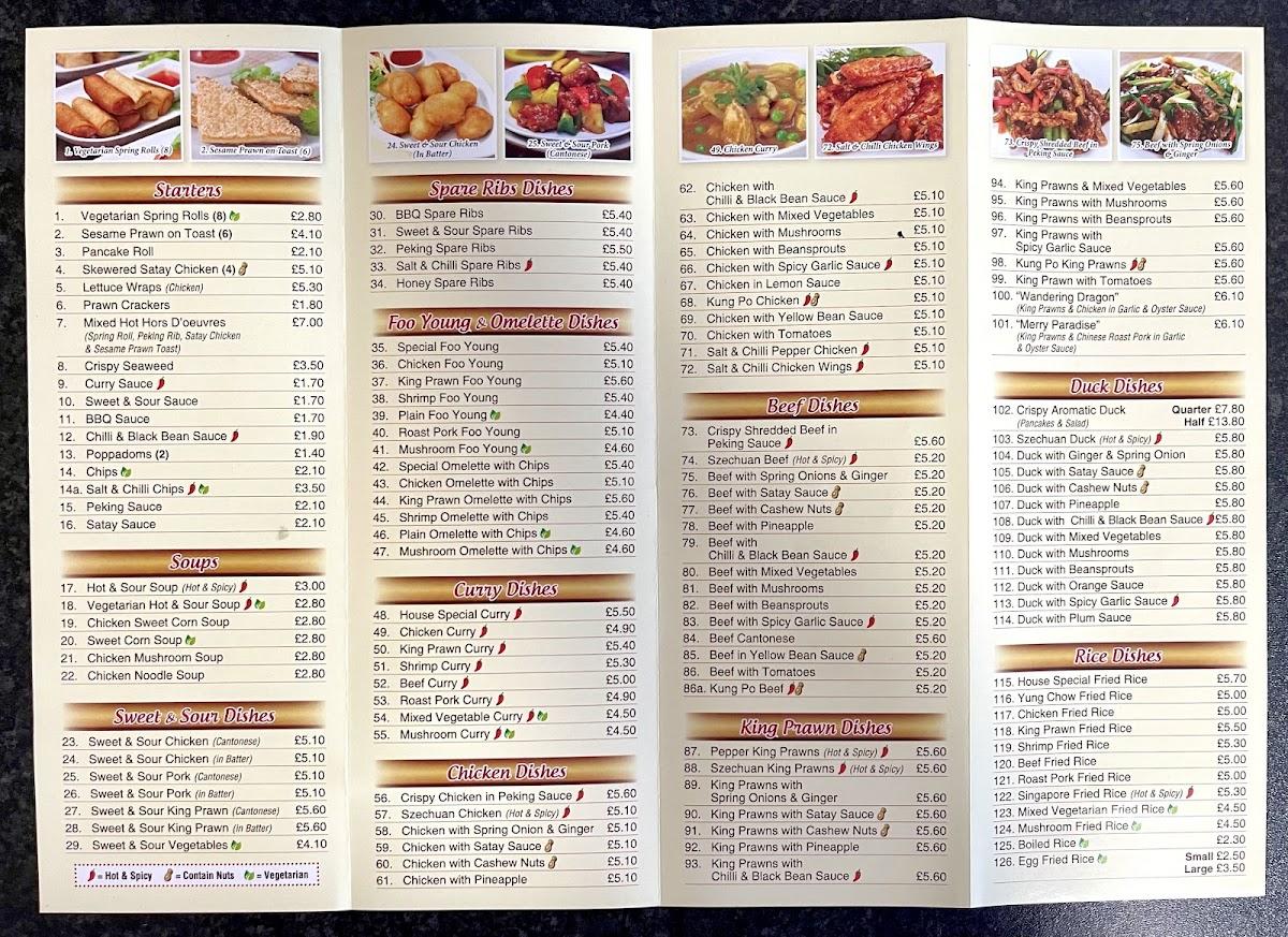 Menu at Good Food Direct restaurant, Bridgend