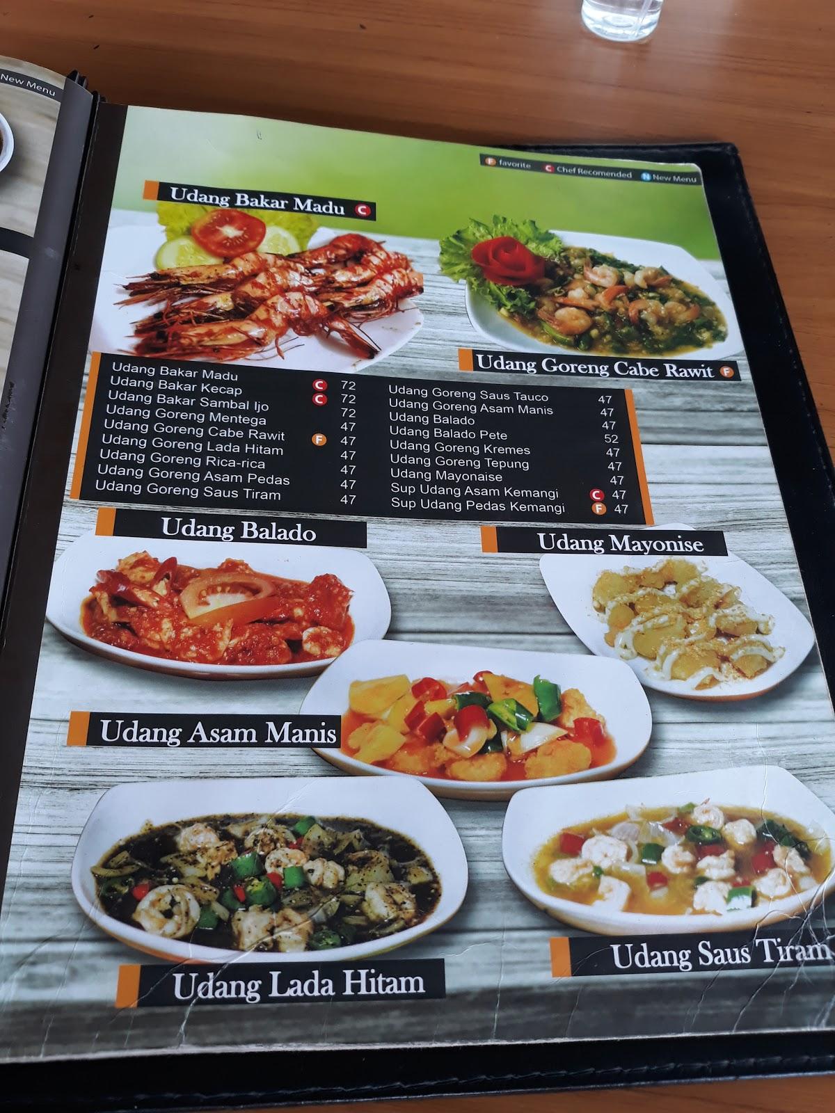 Menu at Rumah Makan Karimata Sentul Bogor restaurant, Bogor