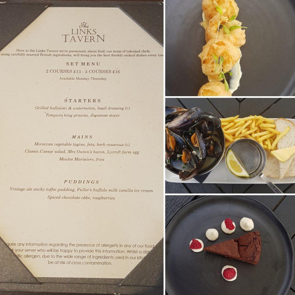 Menu at The Links Tavern, Liphook pub & bar, Liphook