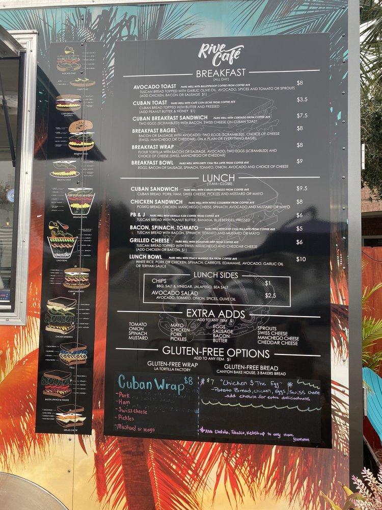 Menu at Coffee Ave cafe, Fort Walton Beach, 211 Florida Pl SE