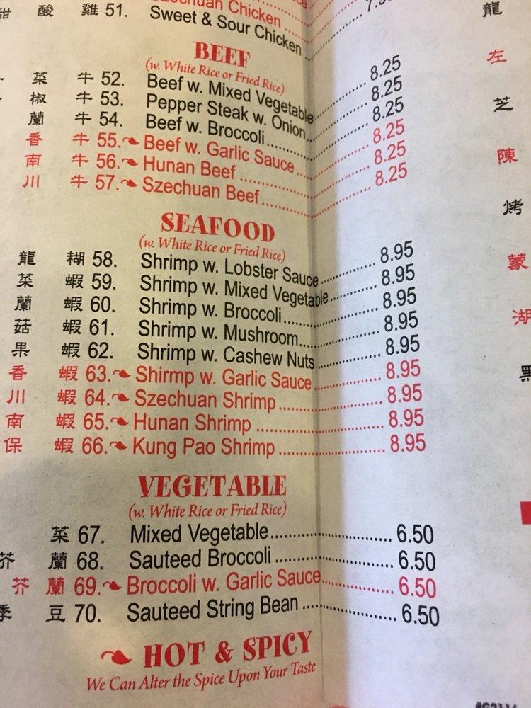 Menu at Golden Buffet restaurant, Benbrook