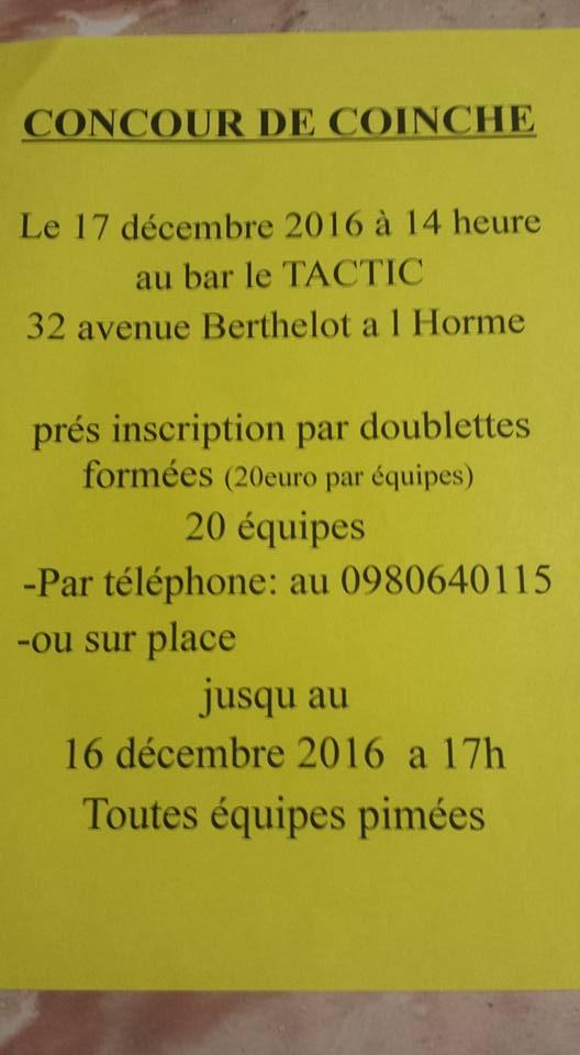 Menu at TacTic pub & bar, L'Horme