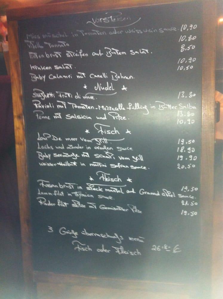 Menu at Restaurant da bujo - mediterran genießen, Stade